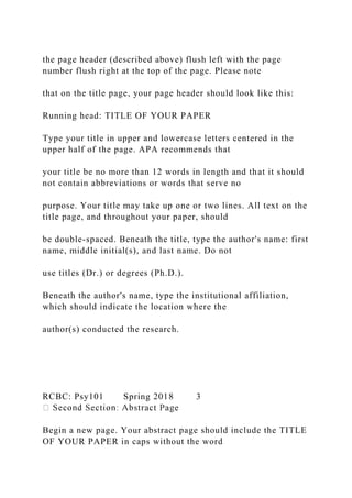 Running head SHORT TITLE OF PAPER IN CAPS(50 characters or less.docx