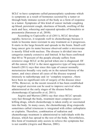 Running Head SMALL-CELL LUNG CANCERSMALL-CELL LUNG CANCER .docx