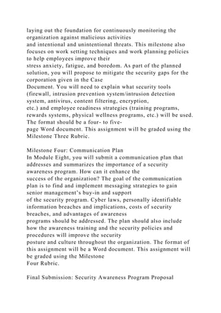 Running Head STATEMENT OF WORKSTATEMENT OF WORK .docx | Computer Networking | Computing