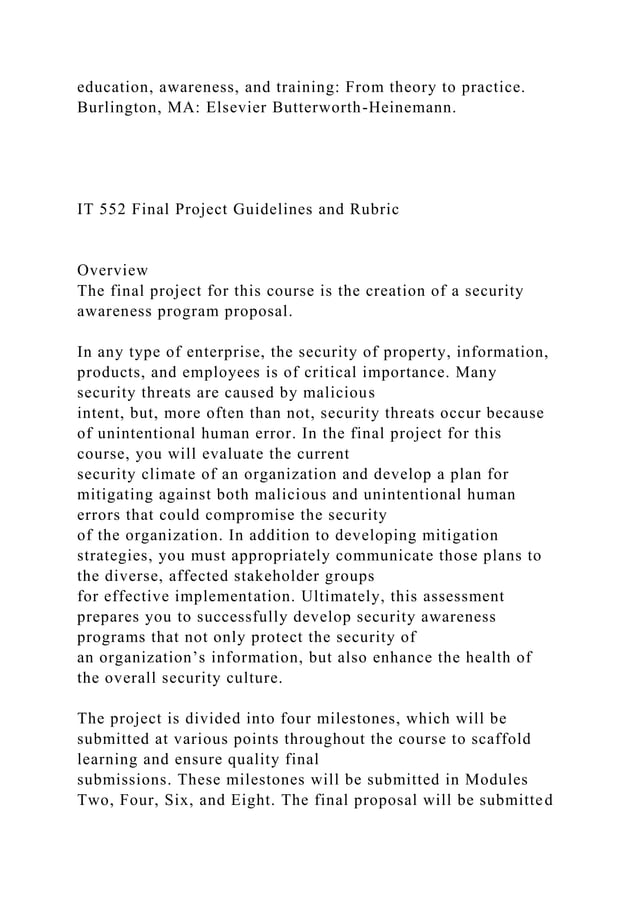 Running Head STATEMENT OF WORKSTATEMENT OF WORK .docx | Computer Networking | Computing