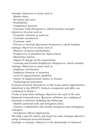 Running head SWOT ANALYSIS OF GENERAL MOTORS’ NEW DIVISION .docx