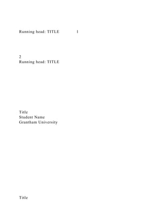 Running head TITLE1 2Running head TITLE.docx