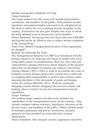 Running head TOPIC SELECTION 1TOPIC SELECTION 4.docx