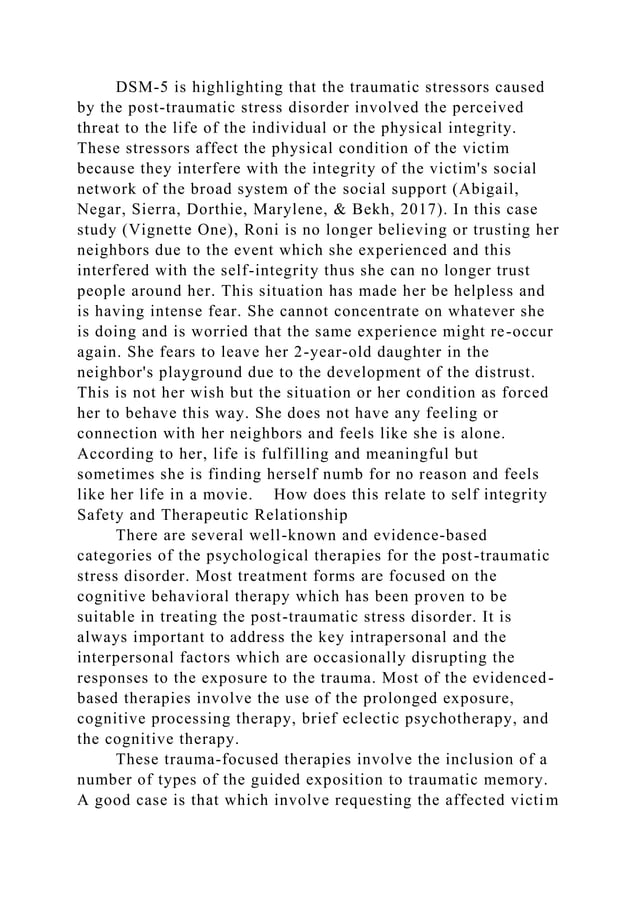 Running Head VIGNETTE ANALYSIS I1VIGNETTE ANALYSIS I .docx