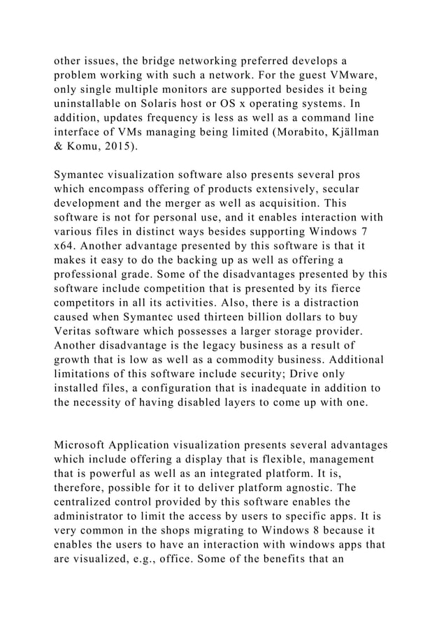 Running Head VIRTUALIZATION 1VIRTUALIZATION 1Virt.docx