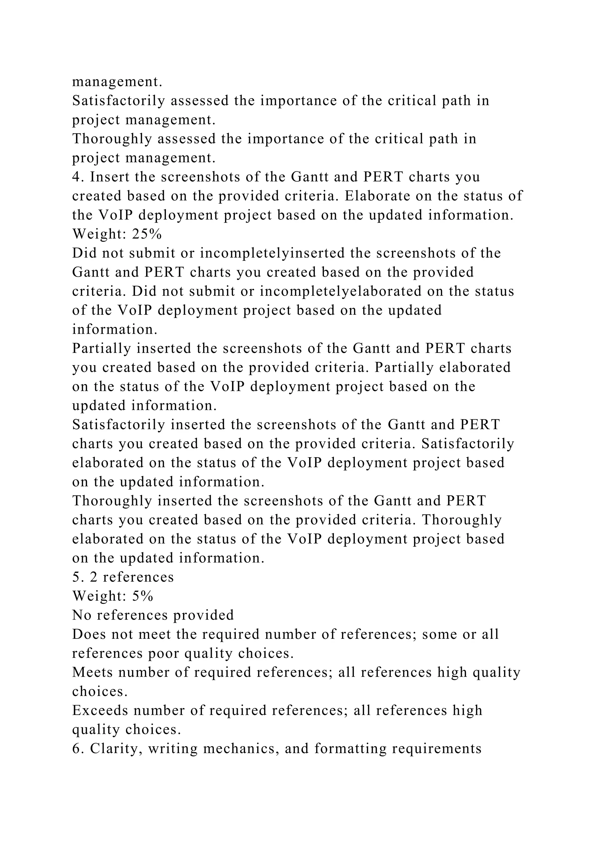 Running head VOIP WORK BREAKDOWN STRUCTURE 1VOIP WORK BRE.docx