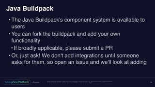 Running Java Applications on Cloud Foundry | PPT