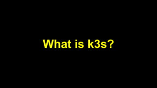 Running k3s on raspberry pi | PPT