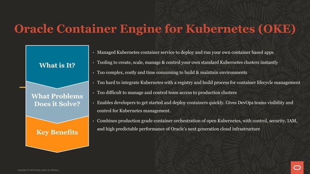 Running Kubernetes Workloads On Oracle Cloud Infrastructure Ppt