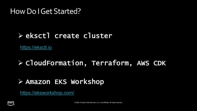 Running Kubernetes With Amazon Eks Ppt