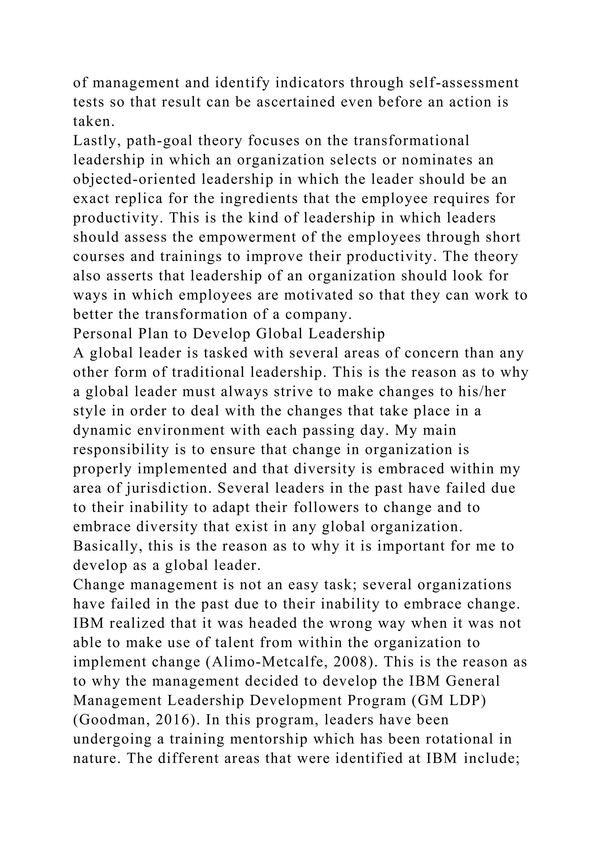 Running LEADERSHIP DEVELOPMENT PLAN 1LEADERSHIP DEVELOP.docx