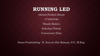 Running led | PPTX
