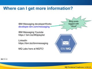 Running IBM MQ in Containers | PPT