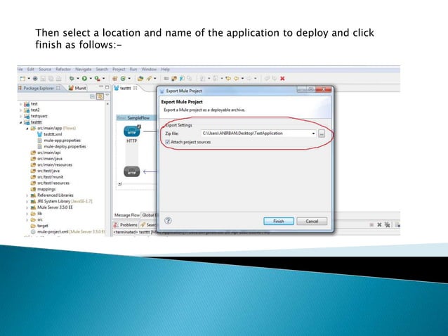 Running mule standalone | PPT