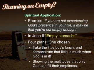 Running on empty | PPT