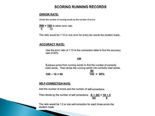 Running records | PPTX