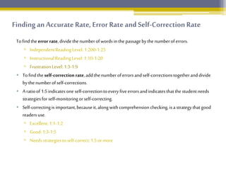 Running records technique | PPTX