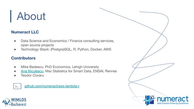 Running R on AWS Lambda by Ana-Maria Niculescu | PPT