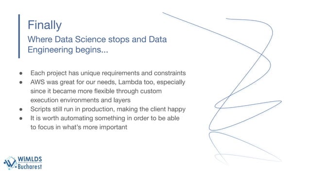 Running R on AWS Lambda by Ana-Maria Niculescu | PPT