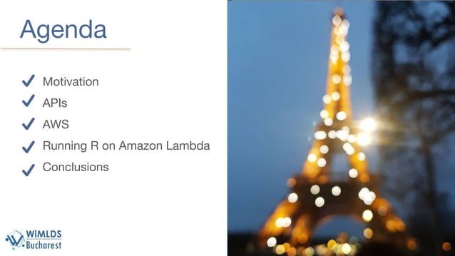 Running R on AWS Lambda by Ana-Maria Niculescu | PPT