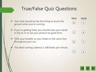 Running strategies for beginners | PPSX