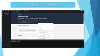 Running Talend job using docker from aws ec2 and cloud9 environment | PPT