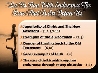 Running The Race With Endurance | PDF