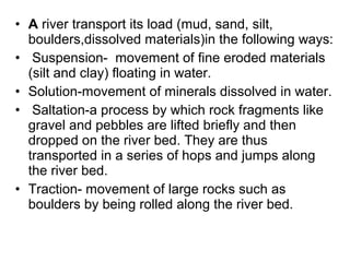 Running water-Geomorhology Chapter | PPT