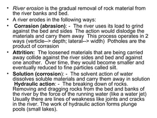 Running water-Geomorhology Chapter | PPT
