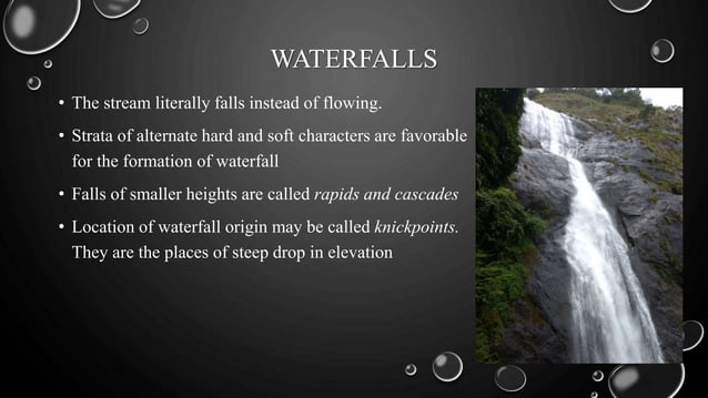 Running water as an agent of Erosion | PPTX