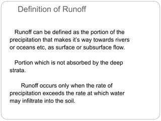 Runoff | PPTX