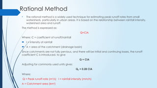 Rainfall, precipitation,infiltration and runoff.pptx | Geography | Science
