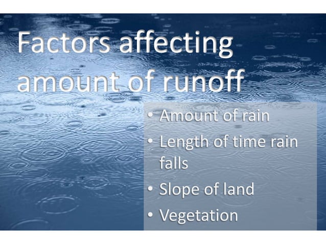 Runoff Project | PPT