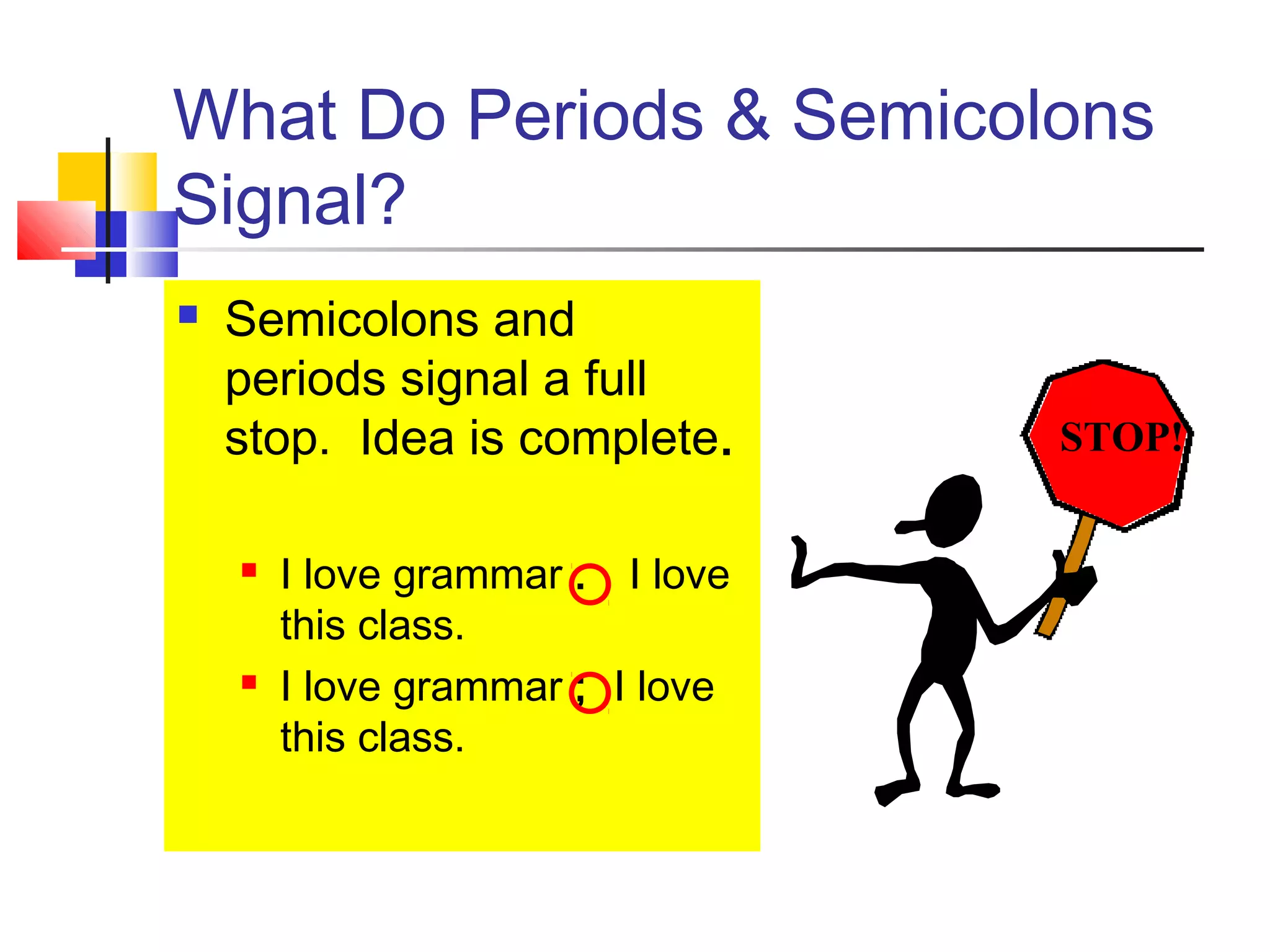 Run-ons and Comma Splices ppt | PPT