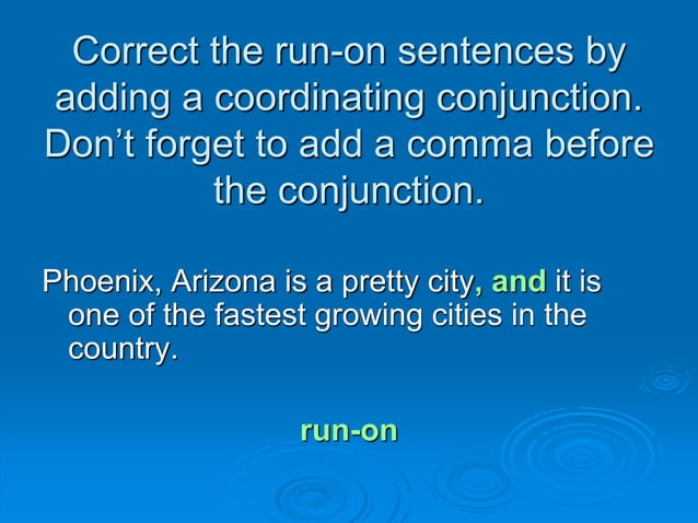 Run On Sentences.ppt | National & Civic Holidays | Holidays