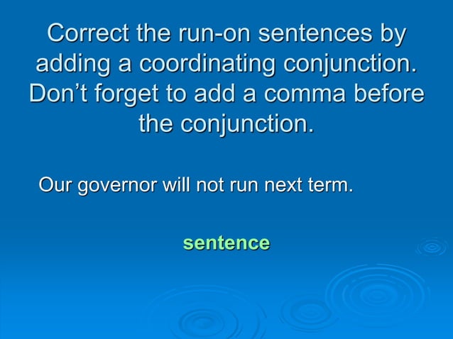 Run On Sentences.ppt | National & Civic Holidays | Holidays