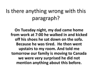 Run on sentences launch | PPT