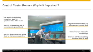 Operations Control Center (OCC) | PDF