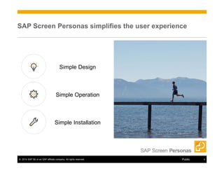 Run simple with sap screen personas | PPT