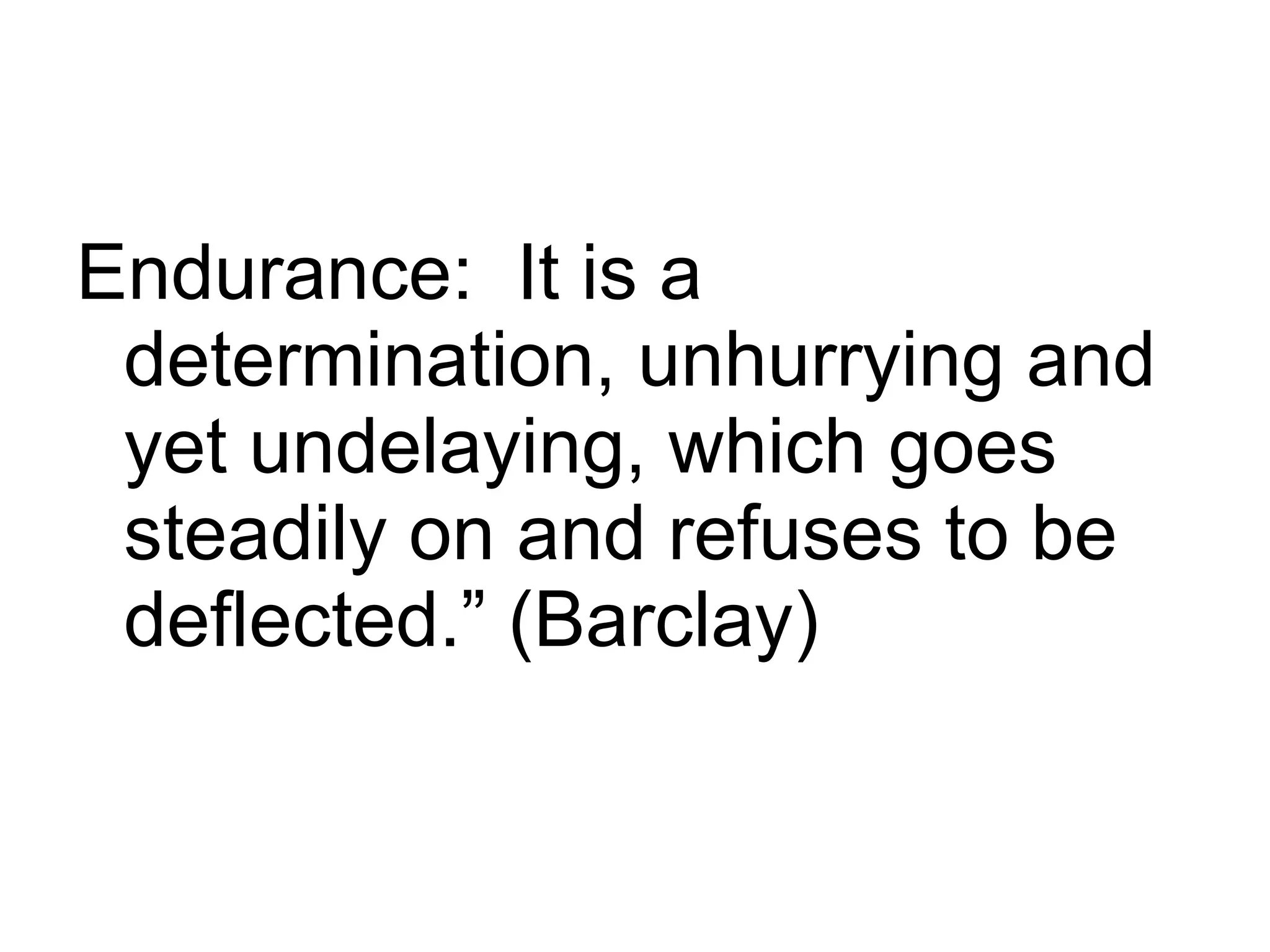 Run the race with Endurance | PPT