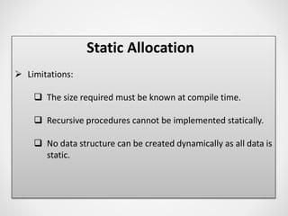 Run time administration | PPTX