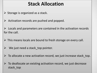 Run time administration | PPTX