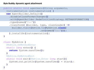 Making Java more dynamic: runtime code generation for the JVM | PPT