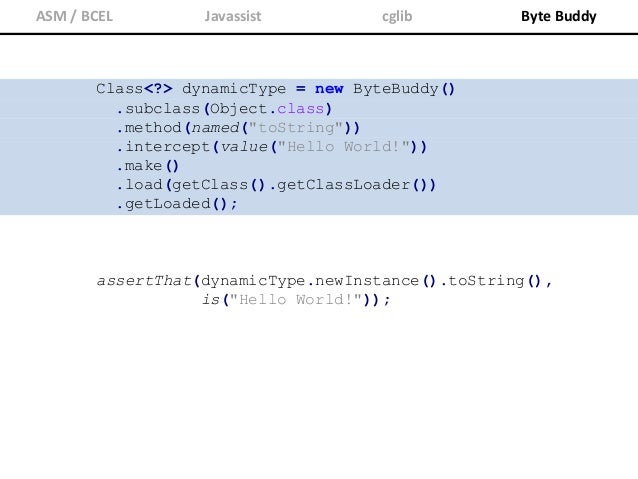 Making Java More Dynamic Runtime Code Generation For The Jvm 6658