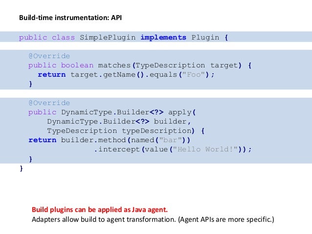 Making Java more dynamic: runtime code generation for the JVM