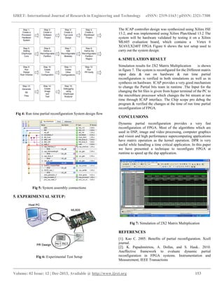 Run time dynamic partial reconfiguration using microblaze soft core processor for dsp ...