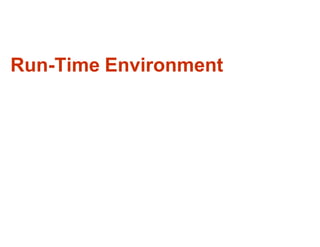 Runtimeenvironment | PPT | Operating Systems | Computer Software and ...