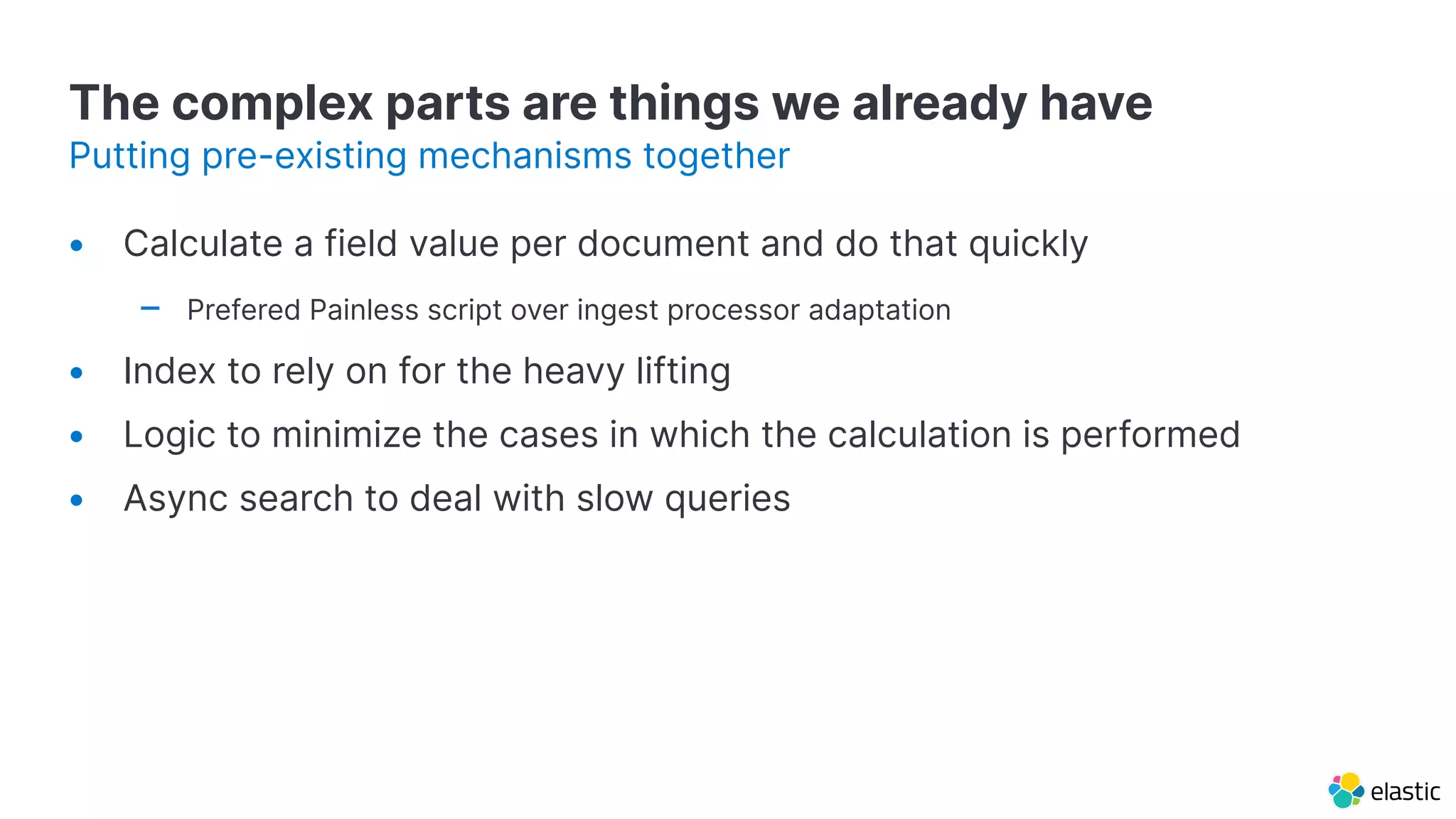 Schema On Read With Runtime Fields Ppt