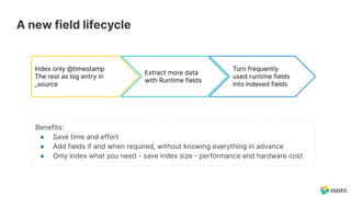 Schema on read with runtime fields | PPT