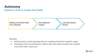 Schema on read with runtime fields | PPT